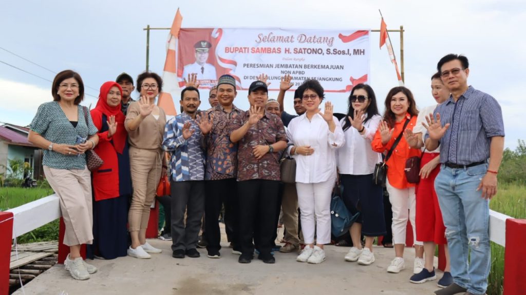 Resmikan Jembatan Berkemajuan Non Apbd Ke 50 Desa Sulung, Bupati Ajak Tingkatkan Nilai Gotong ...