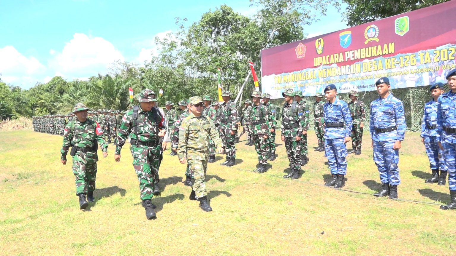 Bupati Satono Buka TMMD Regtas ke-126 Tahun 2025 di Desa Ratu Sepudak, Galing - PPID Kabupaten ...